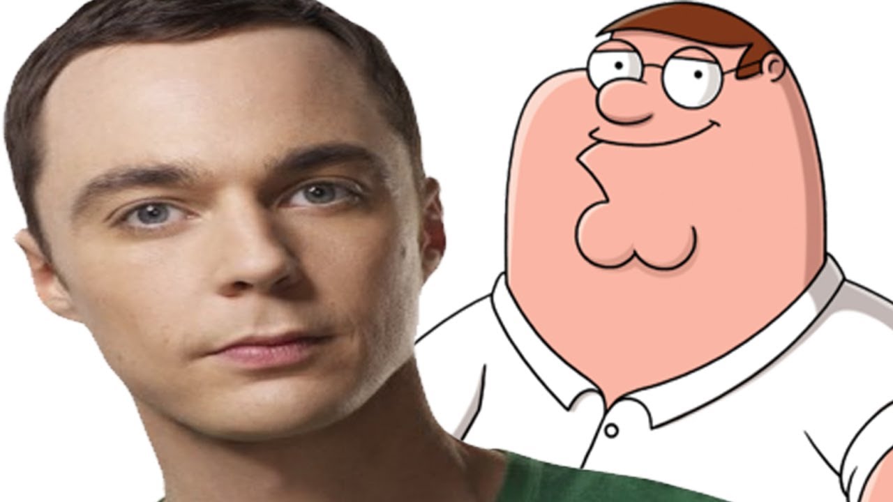 sheldon tells peter a joke - YouTube