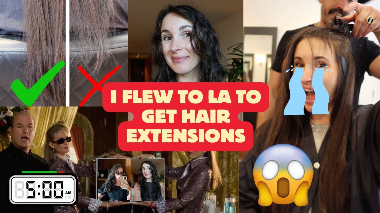 Get Hair Extensions with Me! - YouTube