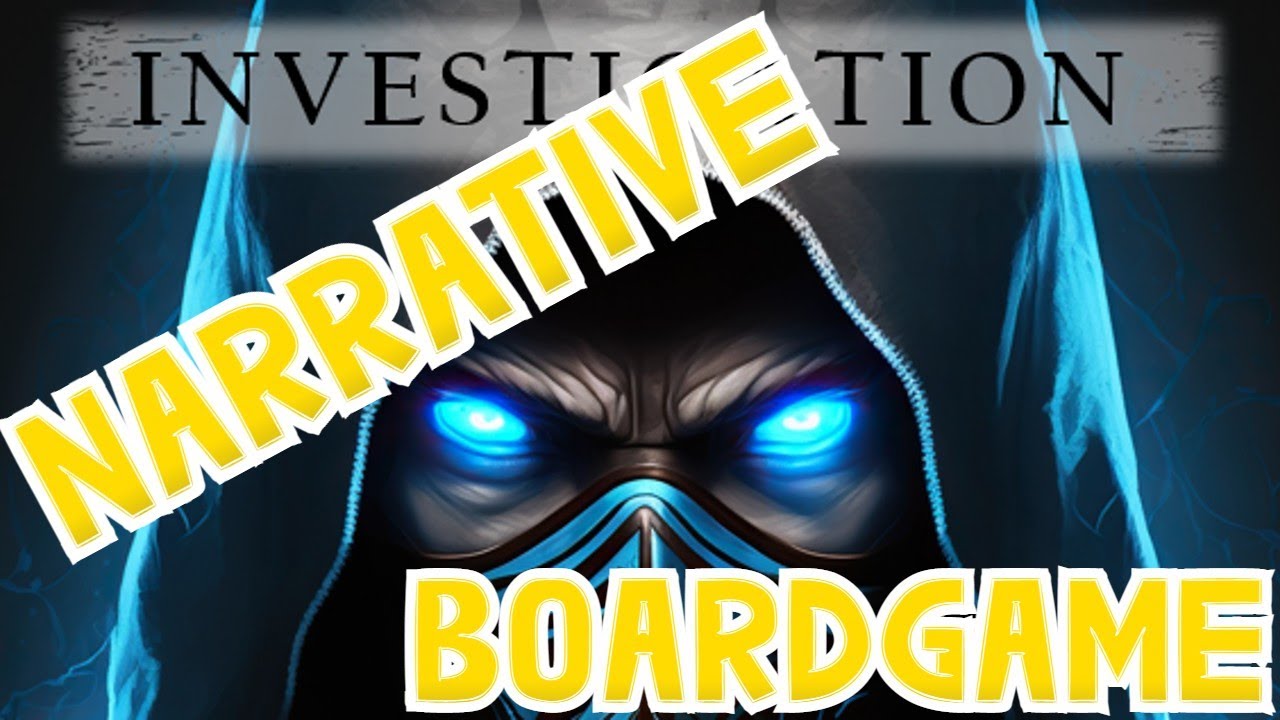 Investigation, Immersive RPG Board Game - Kickstarter Review - YouTube