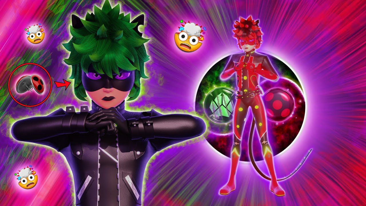 🐱 Plagg + Tikki 🐞 + Unify = Scarlet Noir Fusão 🤯🤯🤯 - YouTube