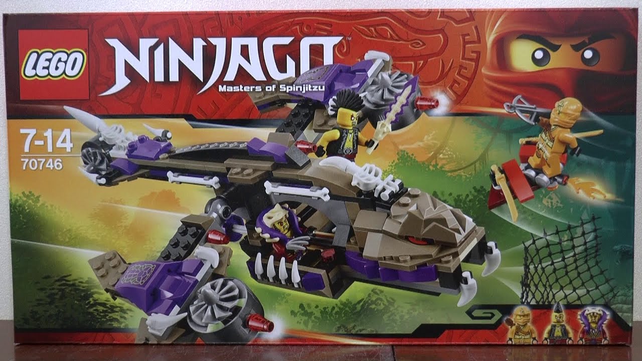 LEGO Ninjago 70746 Atak śmigłowca Condrai - YouTube