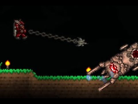 [Terraria] Expert mode, melee only destroyer fight - YouTube