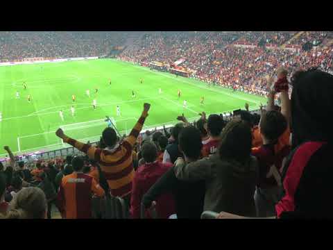 Galatasaray 3-2 Sivasspor|Ultraslan Harika Tribün özeti ve Maç içinden görüntüler kırmızı kart anı