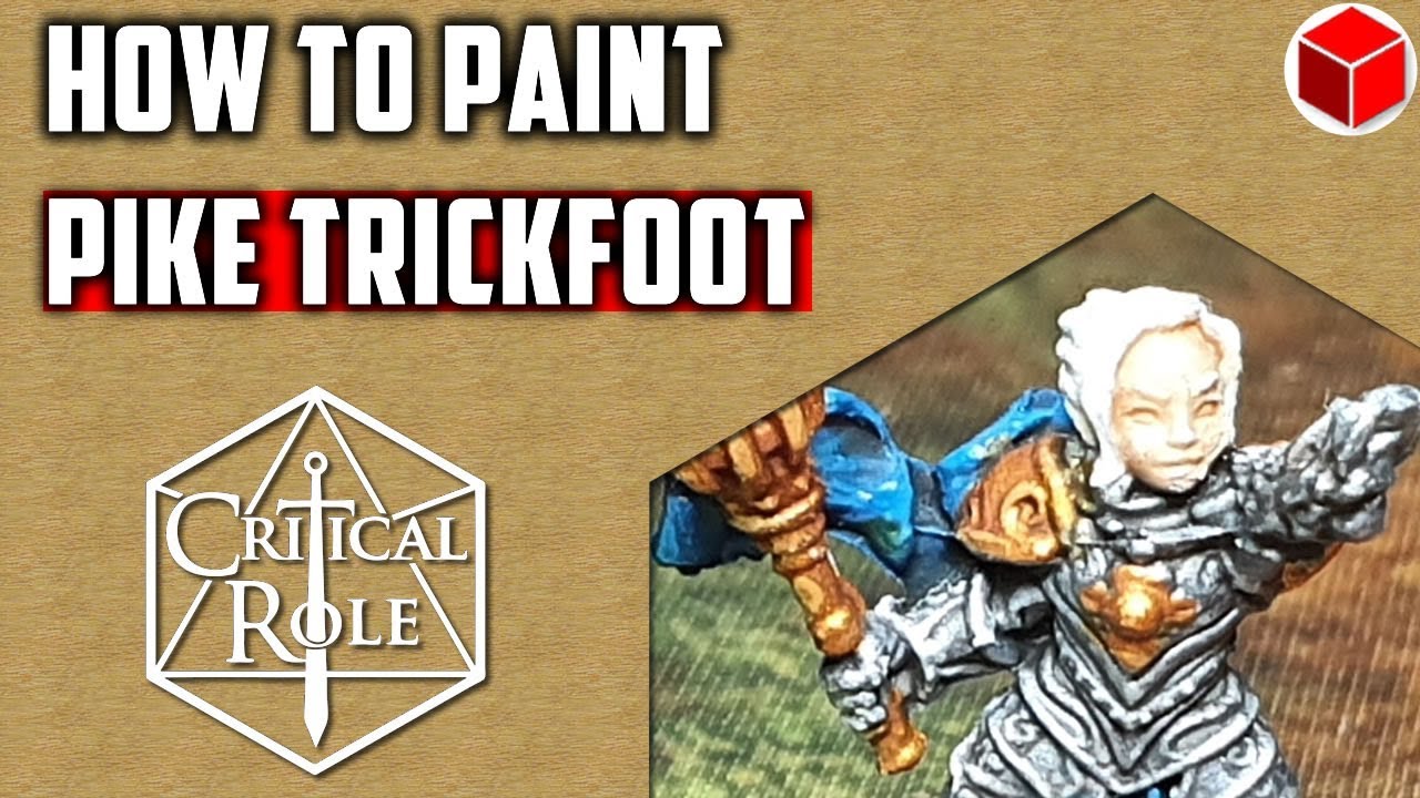 How To Paint Pike Trickfoot from Vox Machina - Critical Role Miniatures ...