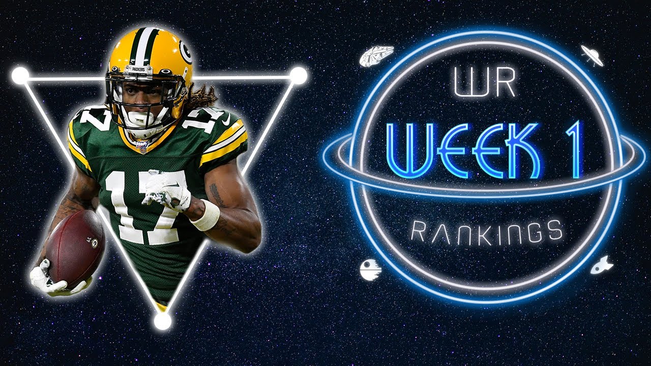 2020 Fantasy Football - Week 1 Wide Receiver Rankings - YouTube