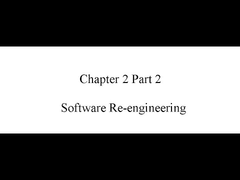 Software Re Engineering Chapter 2 Part 2 - YouTube