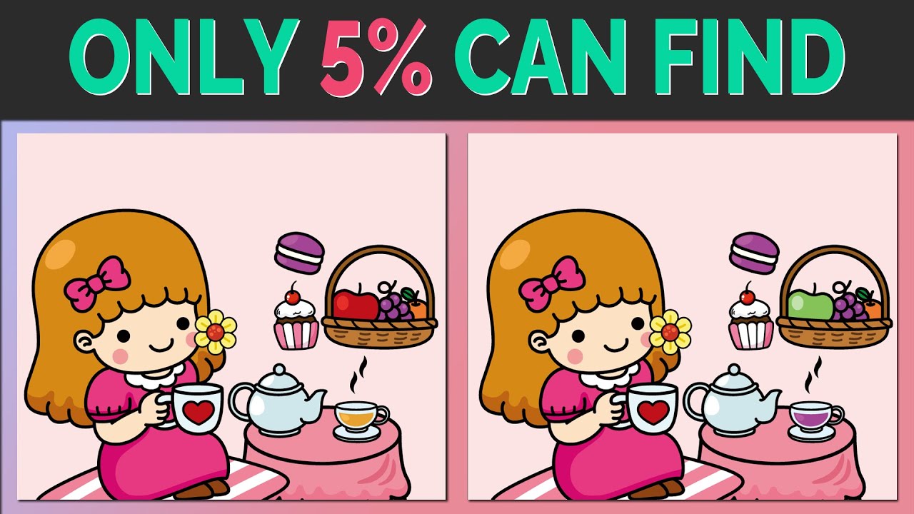 Find the Differences | Mind-Bending Spot the Difference Challenge - YouTube