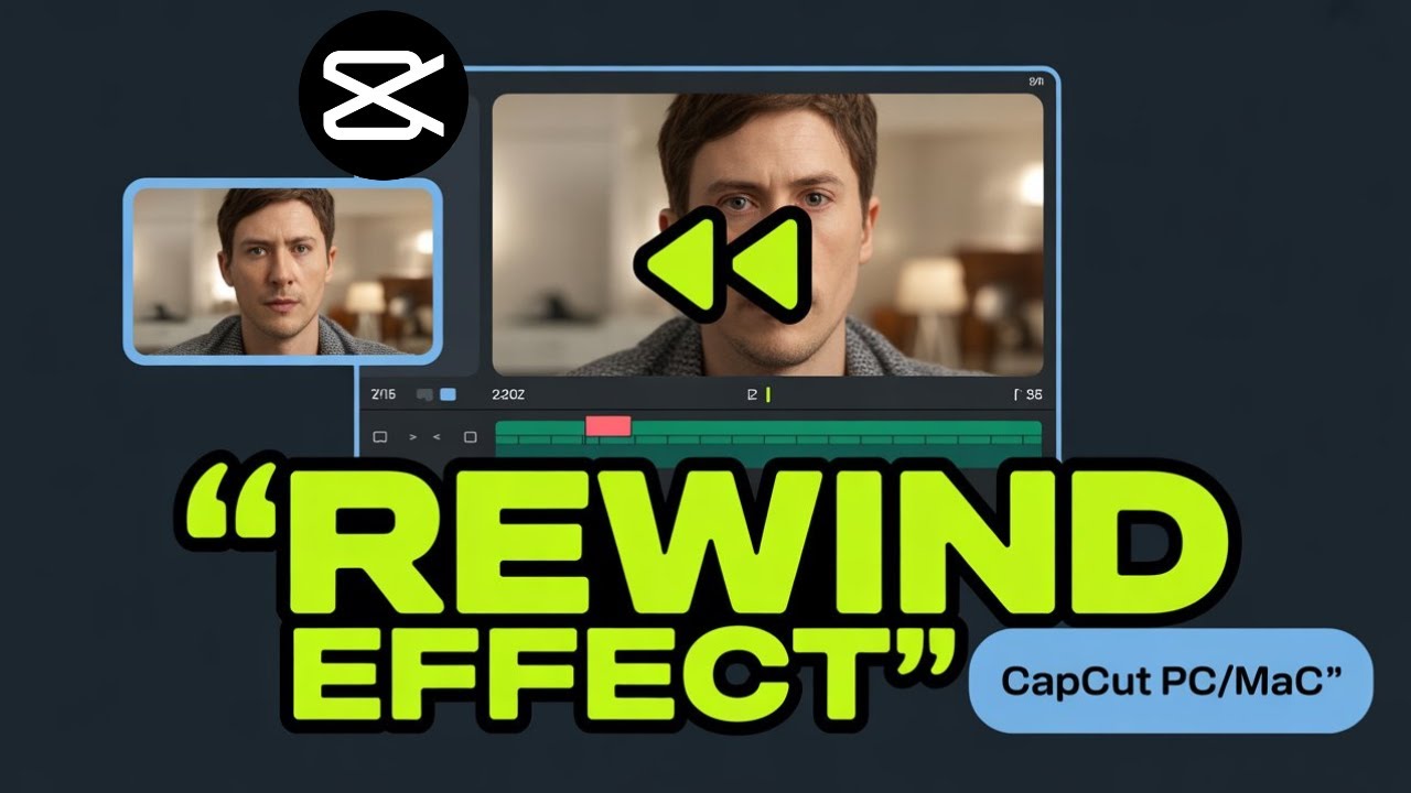 How To Create Rewind Effect in CapCut (PC or Mac) - Step By Step - YouTube
