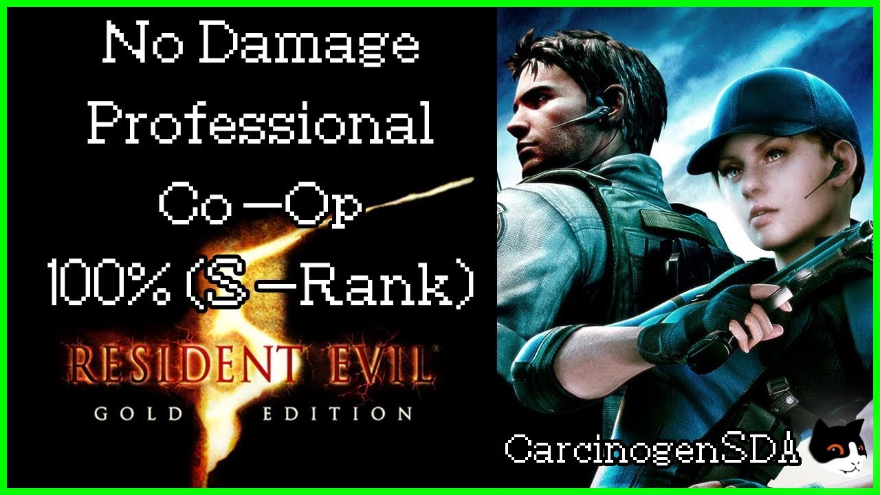Resident Evil 5 (XBox One) - No Damage, Professional, S-Rank, 100% (Co ...