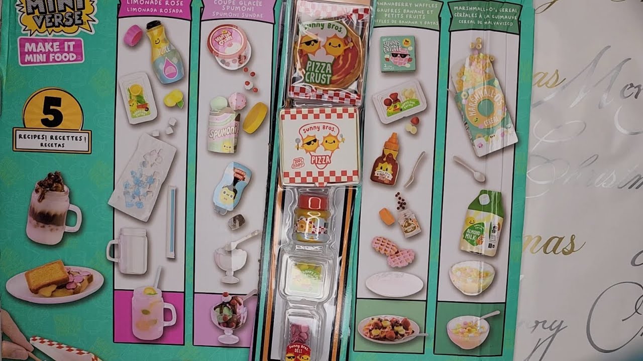 Miniverse Make it Mini Food Multi Pack [Hawaiian Pizza] - YouTube