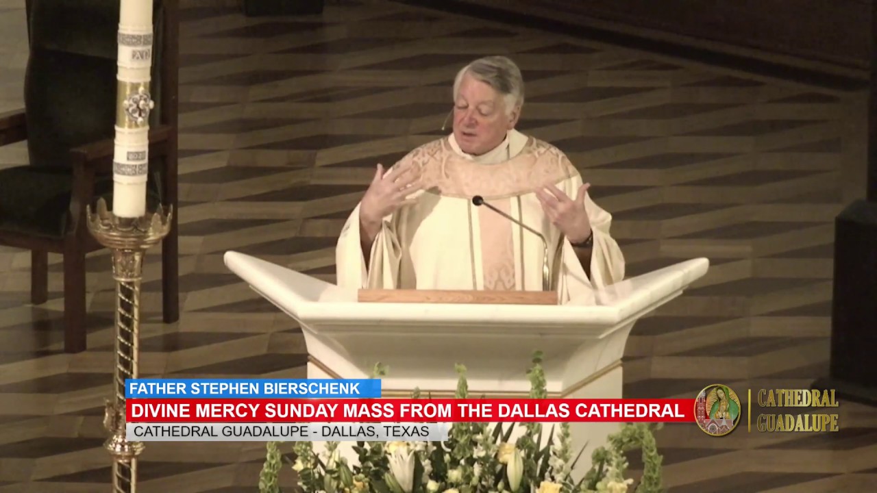 Sunday Mass from the Dallas Cathedral with Father Stephen Bierschenk ...
