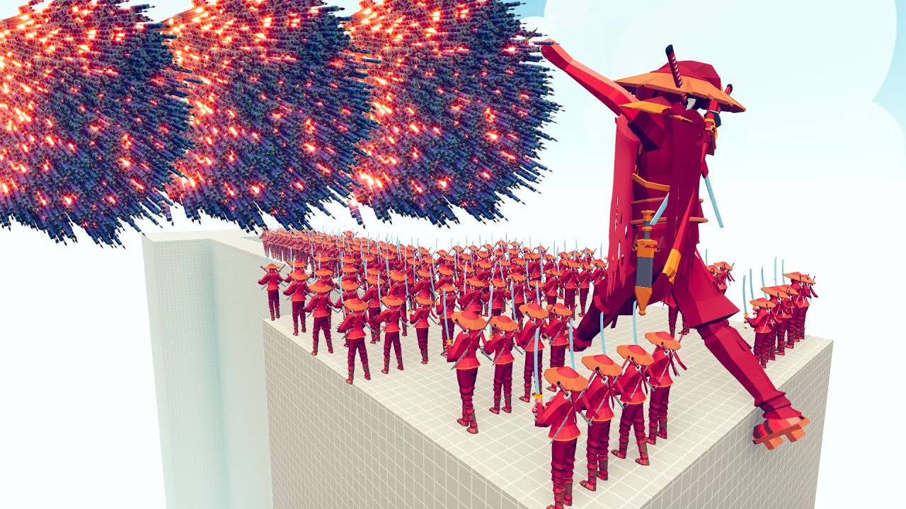 GIANT MONK ARMY vs ALL RANGED GODS | Tabs - Totally Accurate Battle ...