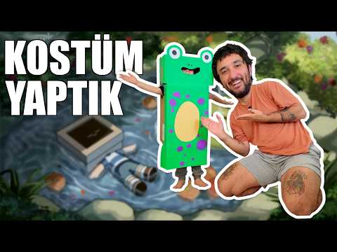 Kurbağa Prens Kostümü Yaptık