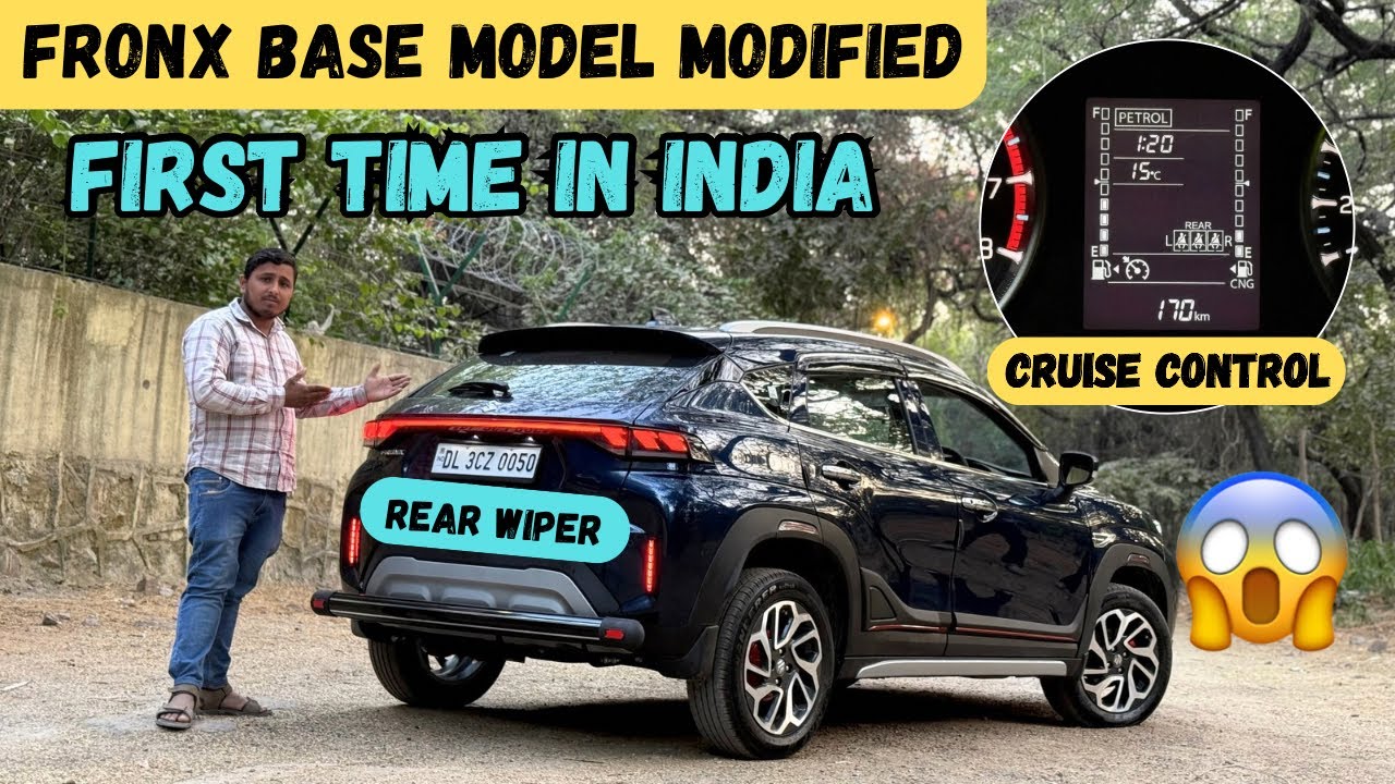 FRONX SIGMA CRUISE CONTROL INSTALLATION😱FRONX BASE MODEL MODIFIED🔥 ...