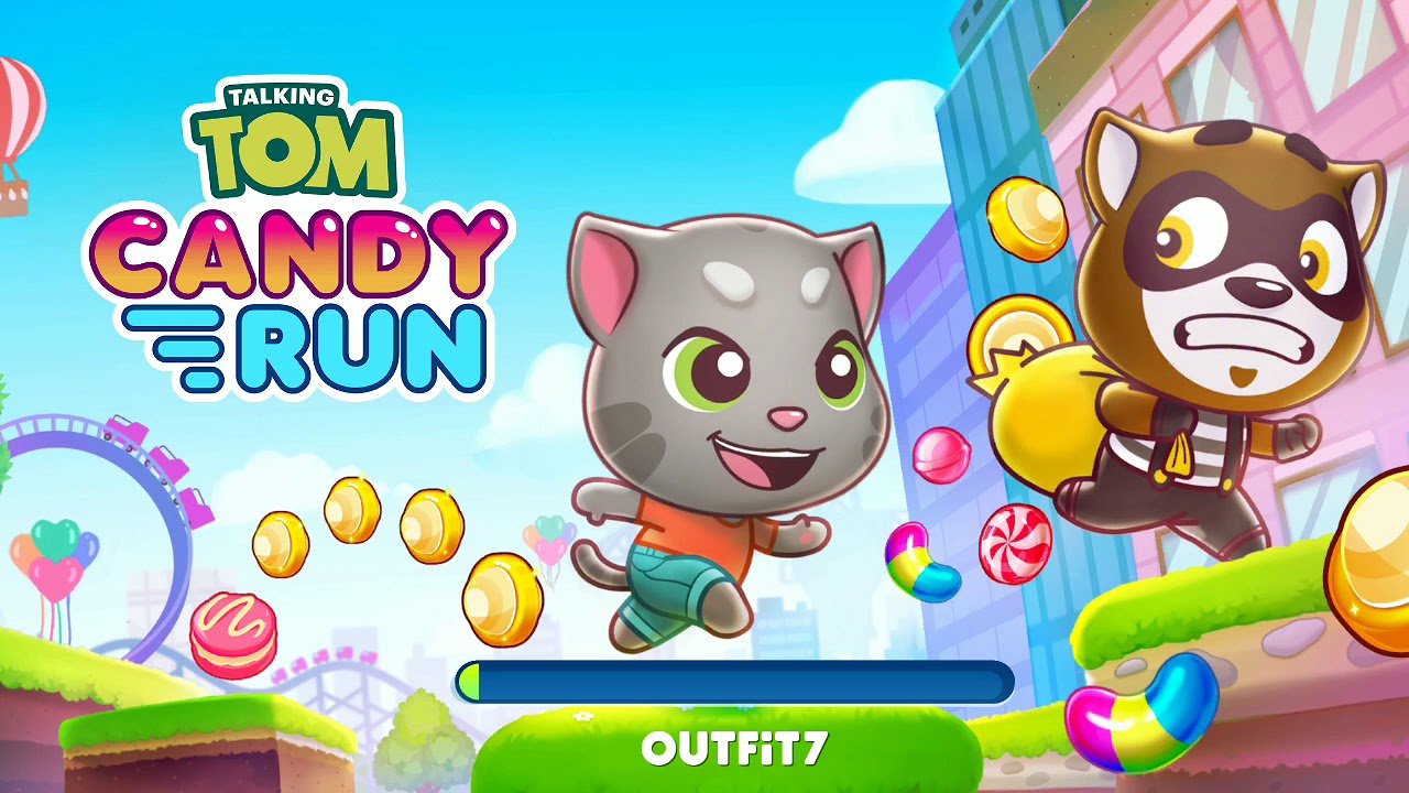 Tom candy run play1 - YouTube