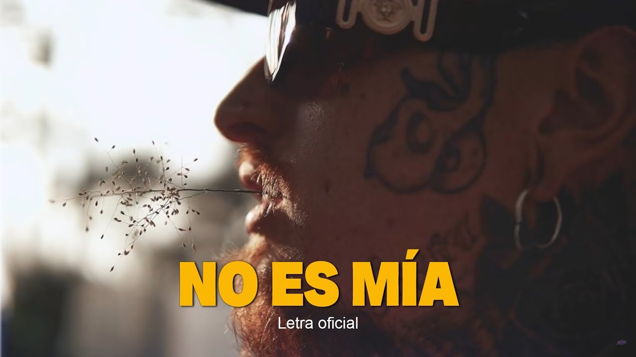 No es Mía - Nanpa Básico (LETRA) - YouTube