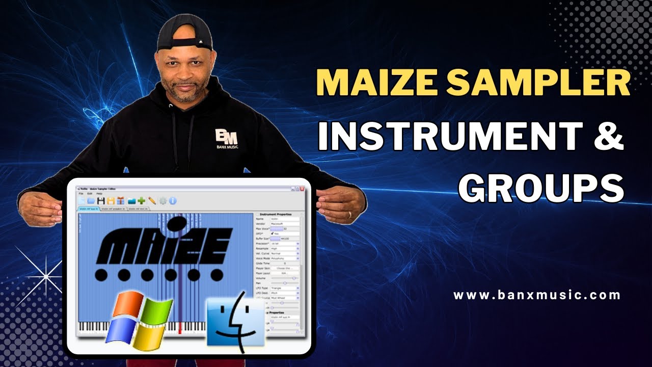 Maize Sampler Tutorial - Instrument & Groups - YouTube