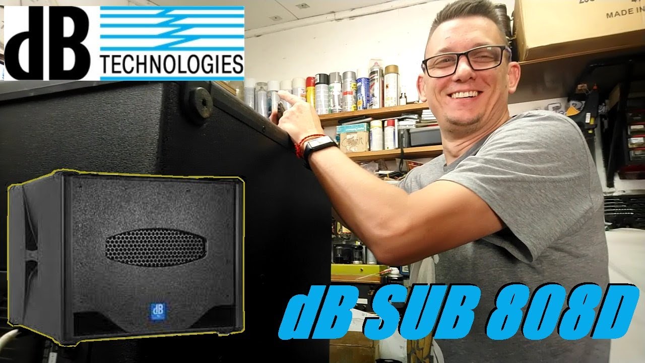 dB SUB 808D megmentése @retromania1 nagy örömére! - YouTube