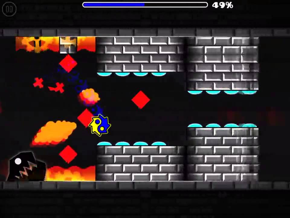 "Geometry Dash" Final Boss (Harder 7*) By Zyzyx (All 3 Coins) Easiest 7 ...