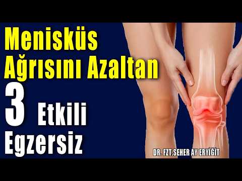 Menisküs ağrısını azaltan 3 etkili egzersiz #aktifizyo #fizyoterapist