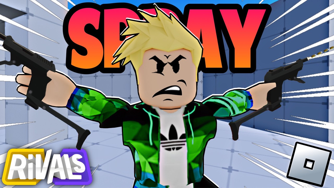 I Tried The NEW Spray WEAPON In Roblox Rivals... - YouTube