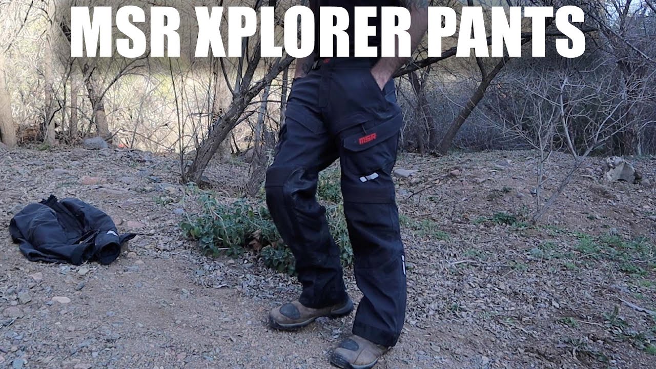 MSR Xplorer ADV Pants First Impressions (Review) - YouTube