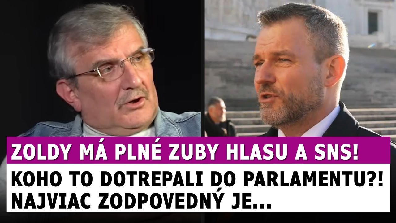 Zoldy má plné zuby Hlasu a SNS: Najviac zodpovedný je tento človek ...