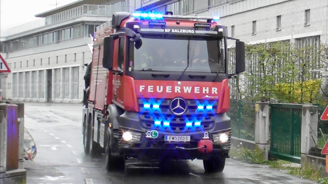 [8 Frontblitzer] SRF-K + RLF-A 2000 BF Salzburg HFW Maxglan ...