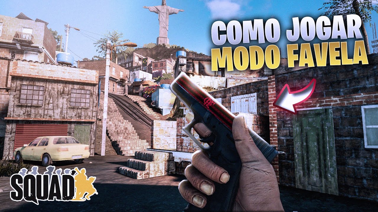 COMO JOGAR O MOD FAVELA NO SQUAD 2024 (iniciante) - YouTube