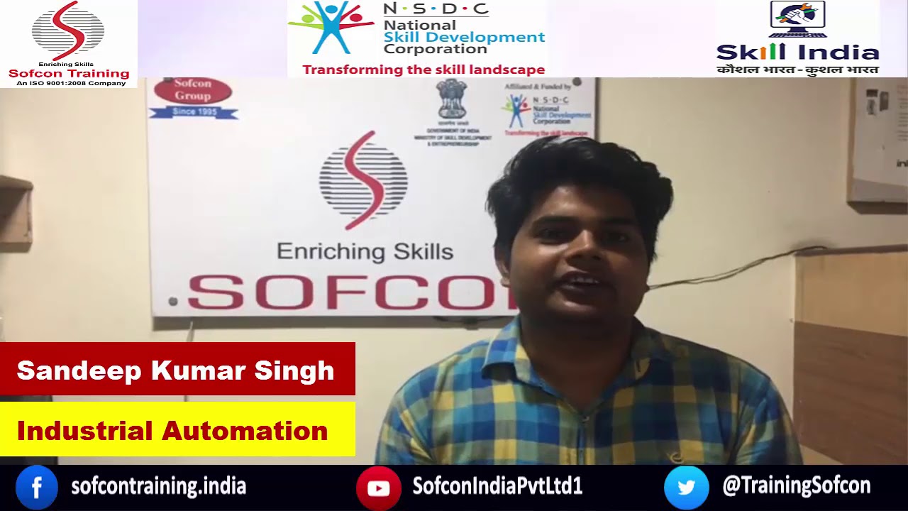 Best Industrial Automation Training in Gurgaon - Sofcon Training ...