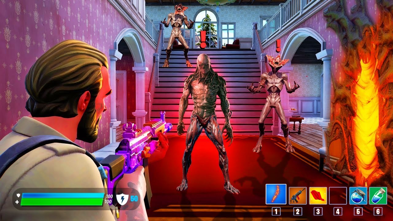 VECNA CHEGOU NO FORTNITE?! NOVA PARCERIA com STRANGER THINGS! - YouTube