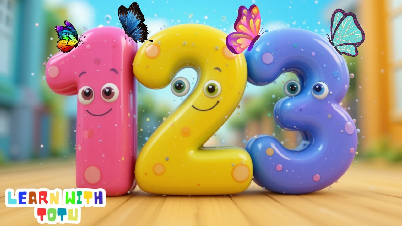 Learn Numbers one to twenty | Counting Numbers 1 - 20 for Preschoolers ...