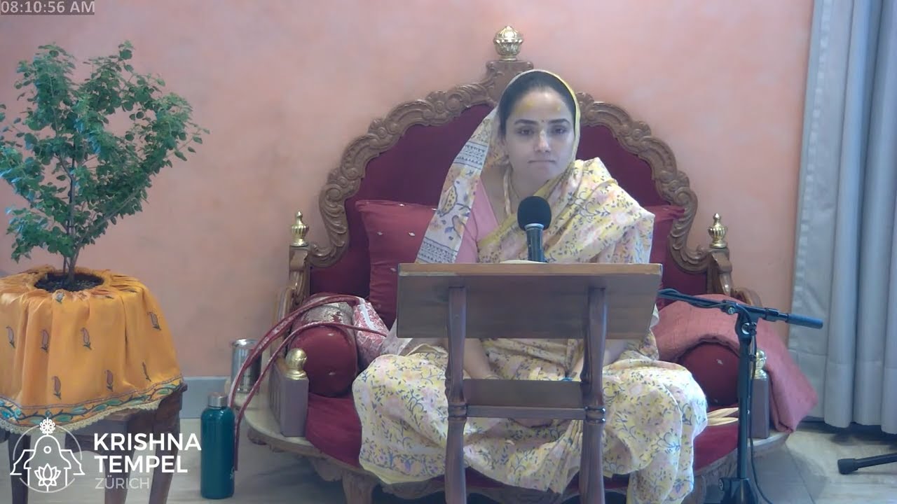 Morning Lecture by HG Devasri Radhika Devi Dasi - YouTube