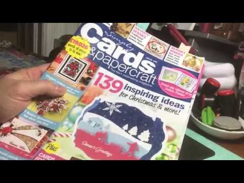 My latest crafty addiction!!! UK craft magazines! - YouTube