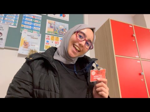 NÖBETÇİ OLARAK BİR GÜN VLOG👩‍🎓/SPEND A DAY WITH ME AS A HALL MONITOR VLOG👩‍🏫/BERRA NUR ALİPAŞAOĞLU