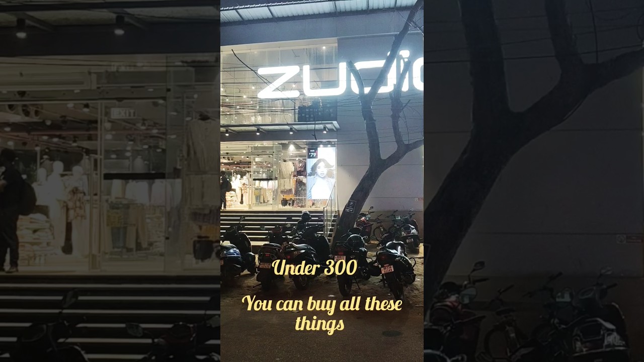 Zudio Mall starting from ₹49/- to ₹299/- you can buy these things # ...