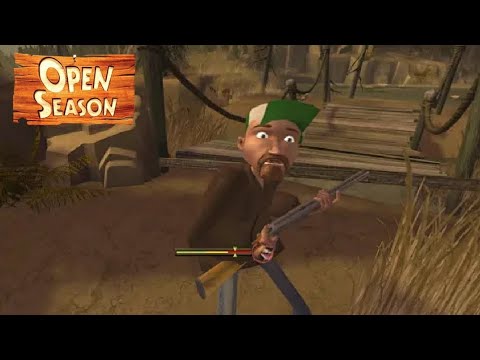 Open Season Video Game Walkthrough Part 12 - Crazy Quackers (1/2) - YouTube