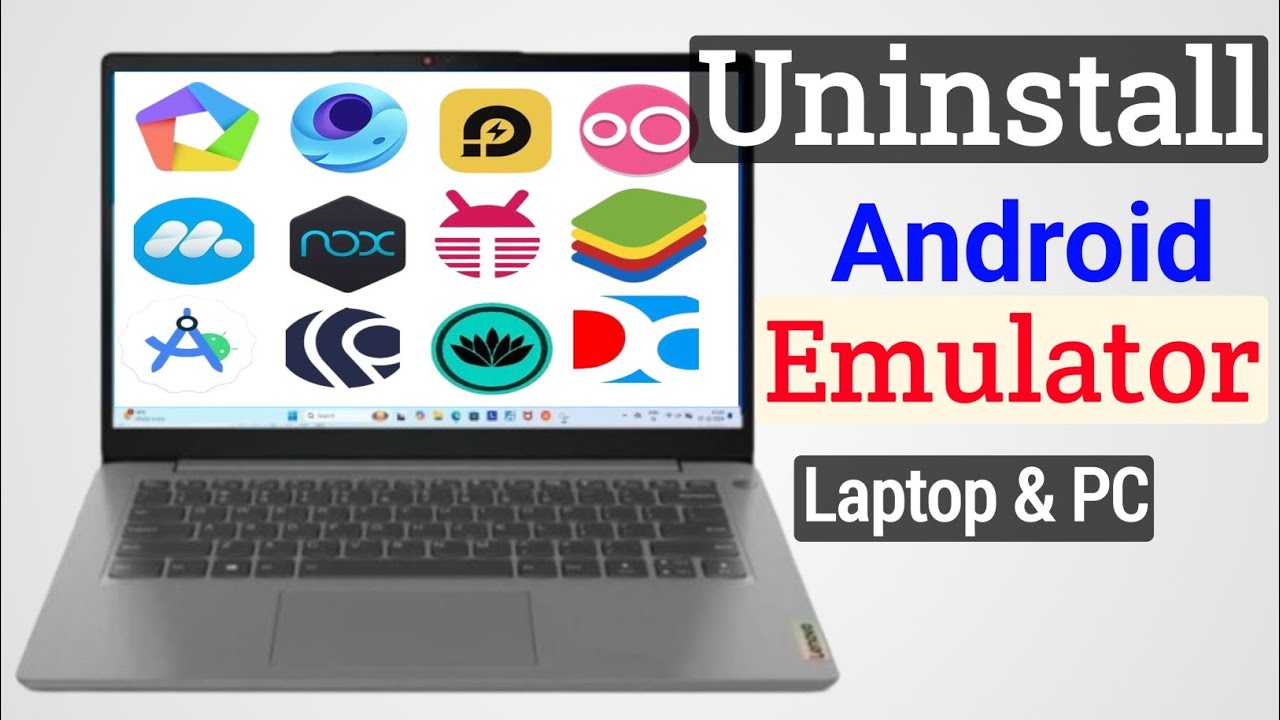 How to Uninstall Android Emulator | Uninstall Android Emulator - YouTube