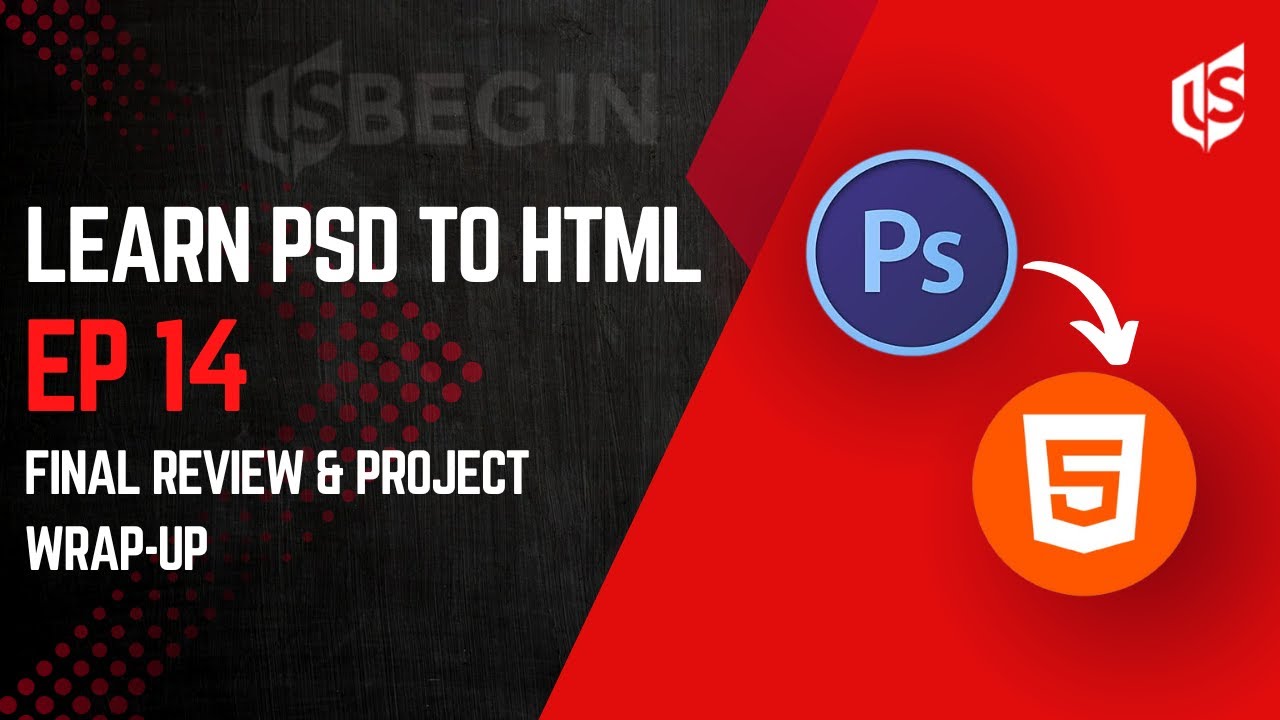PSD to HTML Website Part 14 - YouTube