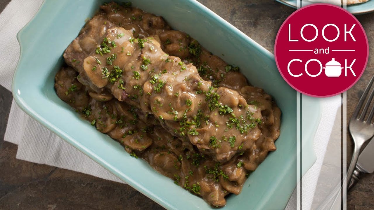 Lamb with mushroom -middle easter recipe (SHARHAT MTAFFAYA RECIPE ...