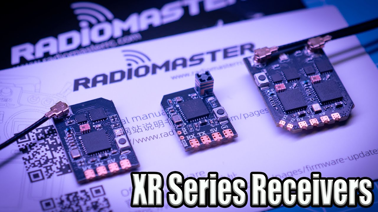 Radiomaster XR Series LR1121 ExpressLRS Receivers - XR1, XR2,XR3 & XR4 ...