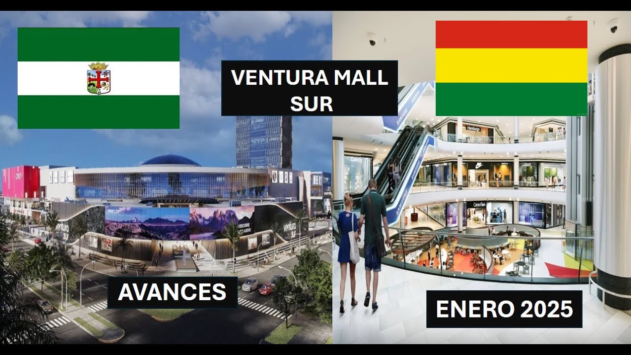 Ventura Mall Sur - Santa Cruz Bolivia (Avances Enero 2025) - YouTube