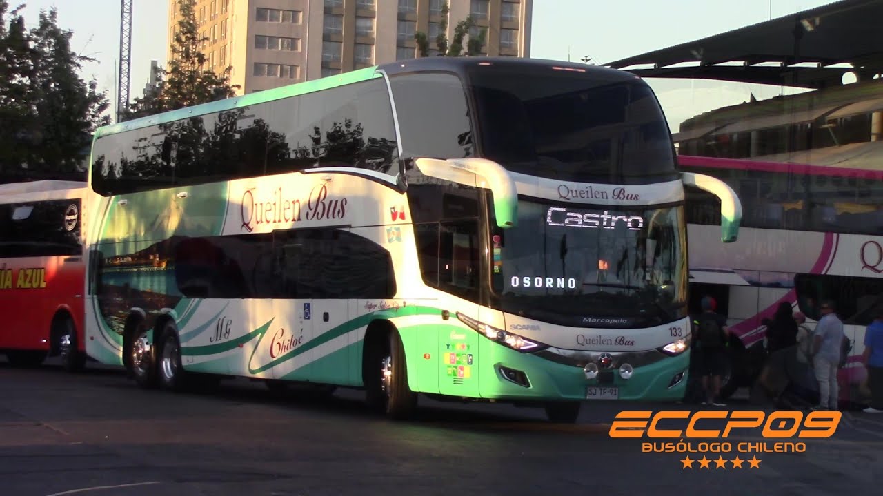 Marcopolo Paradiso 1800 DD New G7 / Scania / Queilen Bus - YouTube