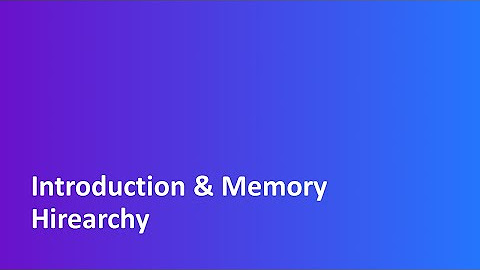 GATE CSE COA Tutorial Series Chapter 12 Memory Organization - YouTube