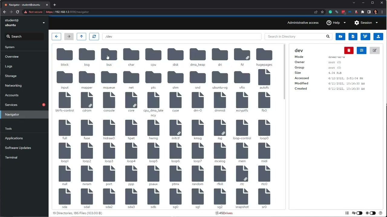 Cockpit Navigator for Linux - YouTube