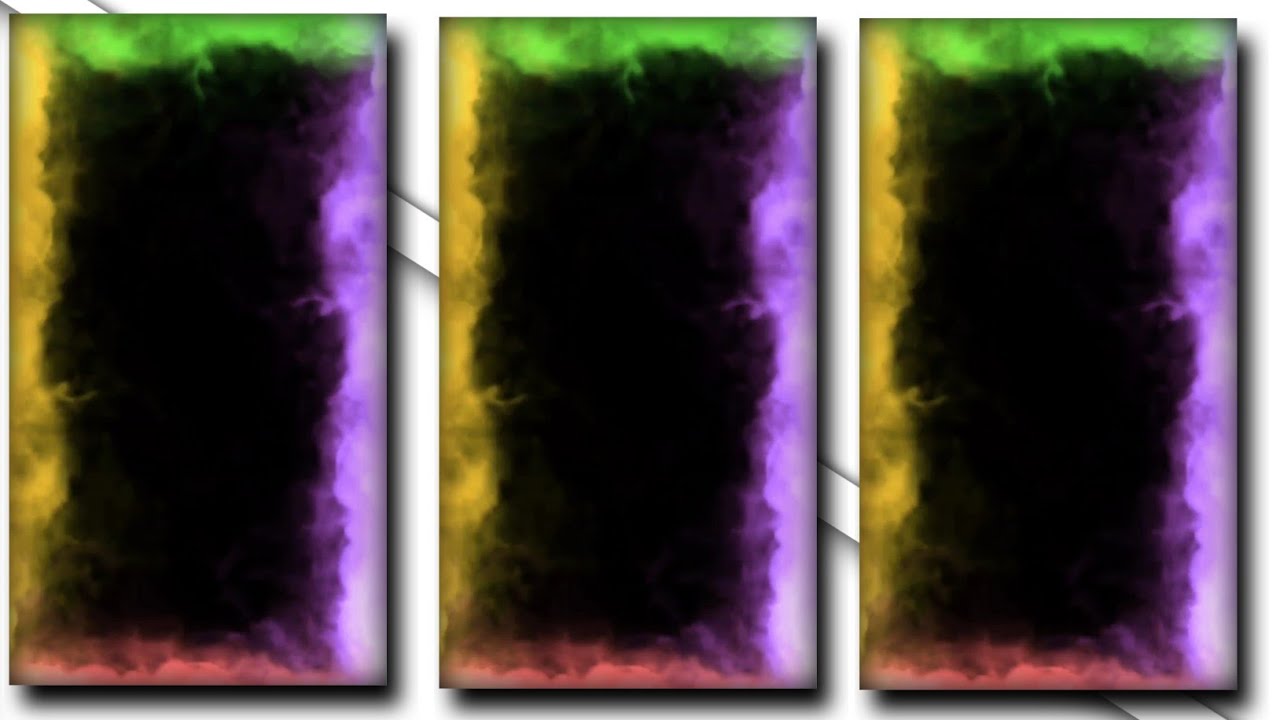 Smoke effect black screen template || colorful smoke effect black ...