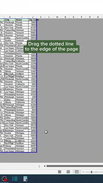 How to print your Excel sheet to one page! - YouTube