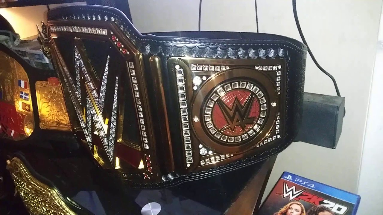 Wrestling belt collection...... So far 😏 - YouTube