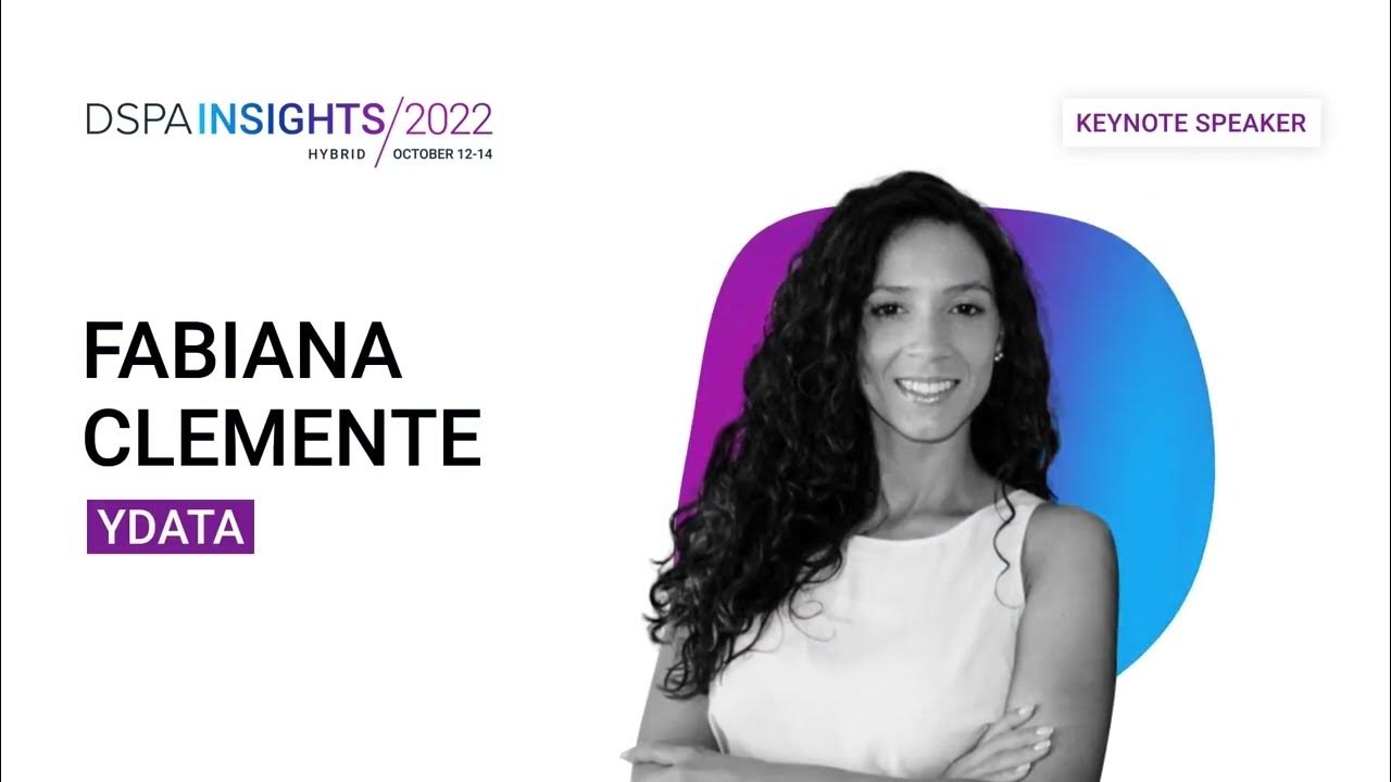 BOOSTING AI SOLUTIONS - Fabiana Clemente, Co-Founder and Chief Data ...