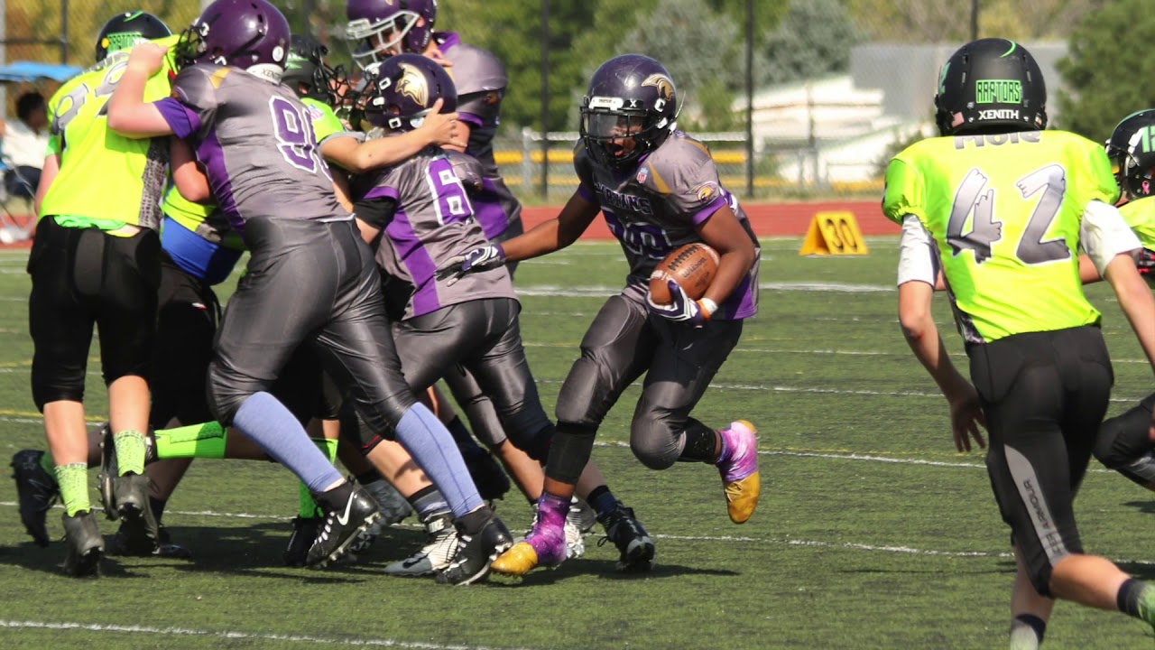 2017 Spartan Gold - AYL AFC North 8th Grade - Week 3 - YouTube